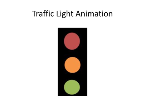 ppt traffic light animation powerpoint presentation free download id 2433617