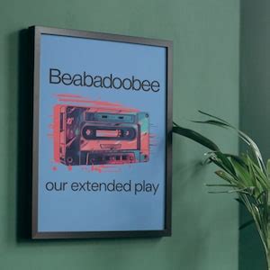 Beabadoobee Poster Matte Finish Indie Music Art Print Fan Merch