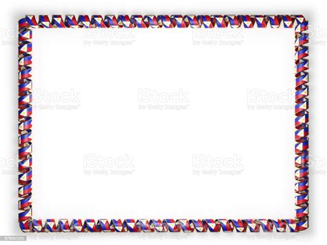 프레임과 리본 필리핀 플래그 황금 밧줄에서 테두리의 테두리 3 차원 일러스트 레이 션 공란에 대한 스톡 사진 및 기타 이미지 공란 교육 디자인 Istock