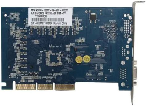 Ecs Geforce Fx 5200 Graphics Card N5200 128tv