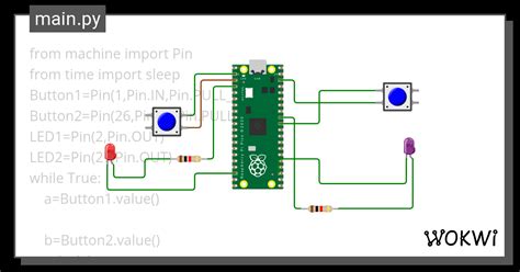 Button1 Wokwi ESP32 STM32 Arduino Simulator