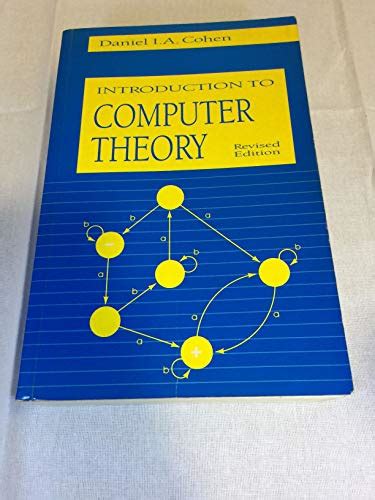 introduction to computer theory cohen daniel i a 9780471548416
