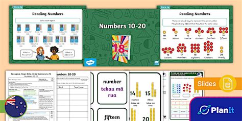 Phase 1 Number Structure Recognise Read Write Order Numbers To 20