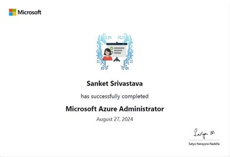 Sanket Srivastava On Linkedin Happy And Proud To Have Earned Microsoft Azure Administrator