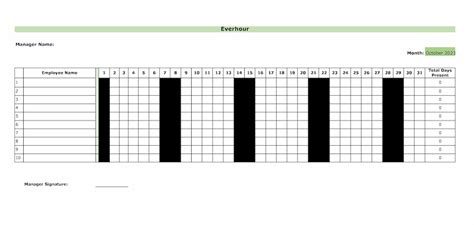 Attendance Tracker Excel Easy To Use Solutions For Businesses [2025]