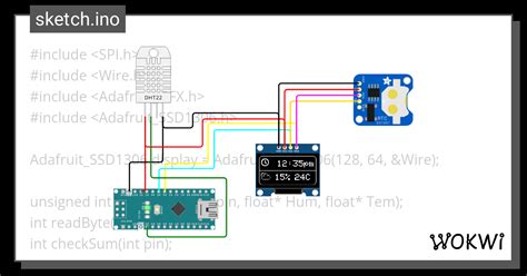 Dhtnano Wokwi Esp32 Stm32 Arduino Simulator