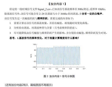 清华大学信号与系统电力系统同步相量计算FFT 谐波 小波变换 CSDN博客