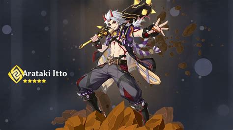 Arataki Itto Gacha Animation Genshin Impact Youtube