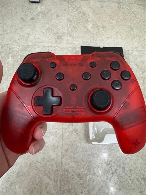 Nyko Wireless Core Controller Red For Switchpcandroid Video Gaming