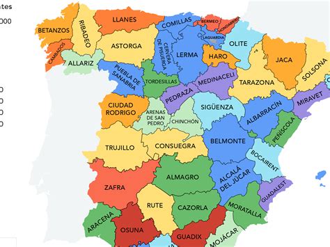 Turístico Mapa Norte De España