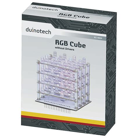 RGB LED Cube Kit Without Driver Jaycar Australia