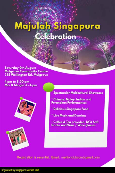 Merlion Sg60 Celebration In Melbourne Singapore Merlion Club