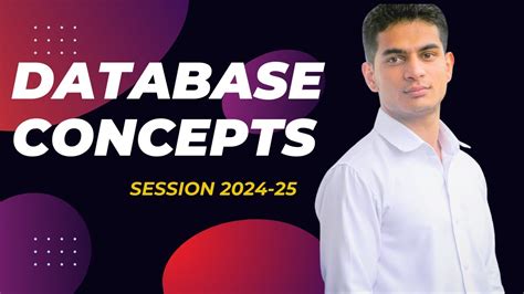 Database Concepts Dbms Chapter 5 Class 12 Computer Science With Python Session 2024 25