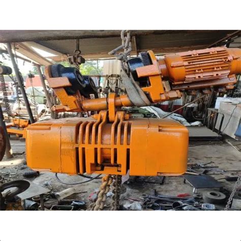 Easy To Operate 10ton Electric Pulley Chain Block At Best Price In Bhavnagar Abhijeet Machinery