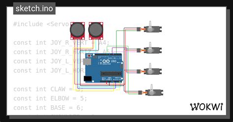 Servojoystick Wokwi Esp32 Stm32 Arduino Simulator