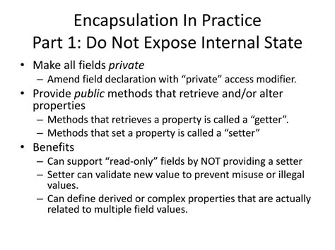 Ppt Encapsulation Powerpoint Presentation Free Download Id2147998