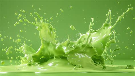 Dynamic Liquid Animation Loop On Green Screen Stock Illustration Illustration Of Video