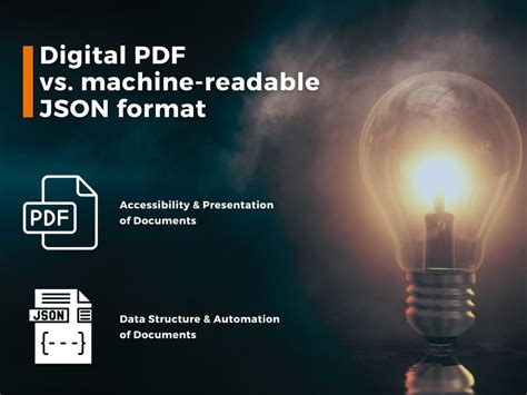 digital pdf vs machine readable json format planet ai