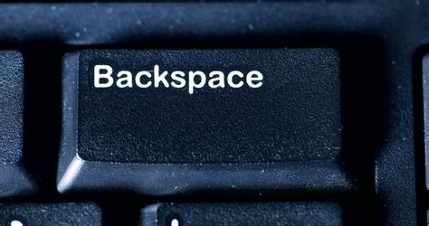 Human Finger Pressing A Backspace Stock Footage Video Royalty Free Shutterstock