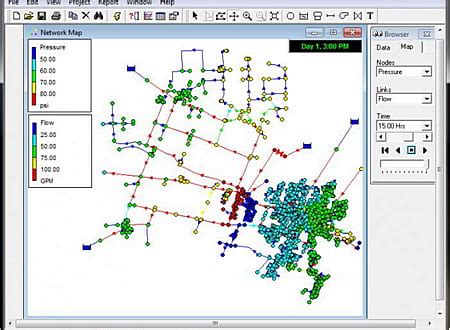 EPANET Model Water Distribution Piping Systems Software