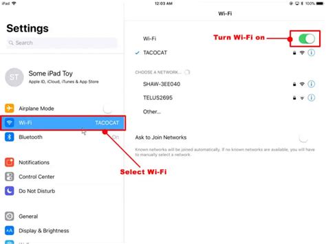 How To Connect An IPad To Wi Fi RouterCtrl