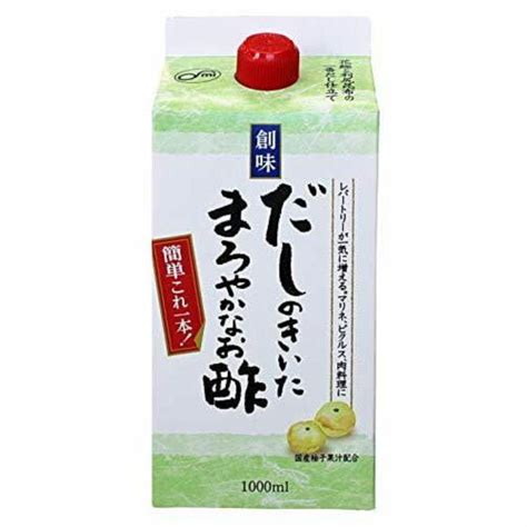 【楽天市場】創味食品 だしのきいたまろやかなお酢（だしまろ酢）1000ml×6個：ディスカウントストア てんこもり