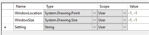 Vb Net Save Windows Form Size Stack Overflow