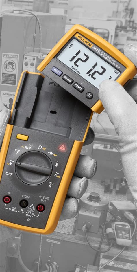 Fluke 233 Measurements Capacitance Frequency Temperature And Continuity Analyse A Meter
