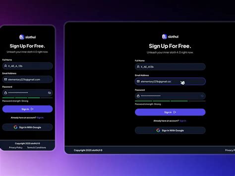 Auth Screen Designs Themes Templates And Downloadable Graphic