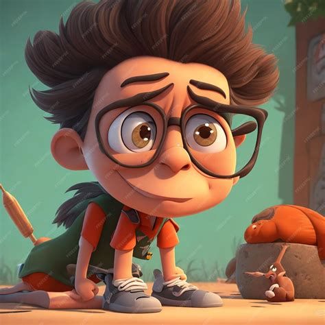 Premium Ai Image 3d Cartoon
