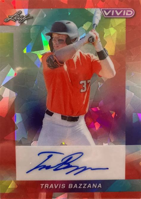 Mlb Future Watch Travis Bazzana Baseball Cards Cleveland Guardians