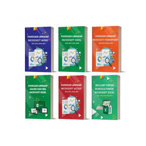Jual Paket Bundling 6 In 1 Materi Panduan Lengkap Ms Office Word Excel Powerpoint Access