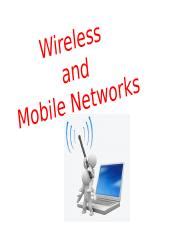 Wireless And Mobile Networks Introduction Ppt S S E L E R I W D N A S K R O W T E N E L I B