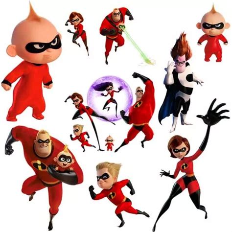 دانلود مجموعه تصاویر خانواده شگفت انگیز Incredibles خدمات طراحی ویش