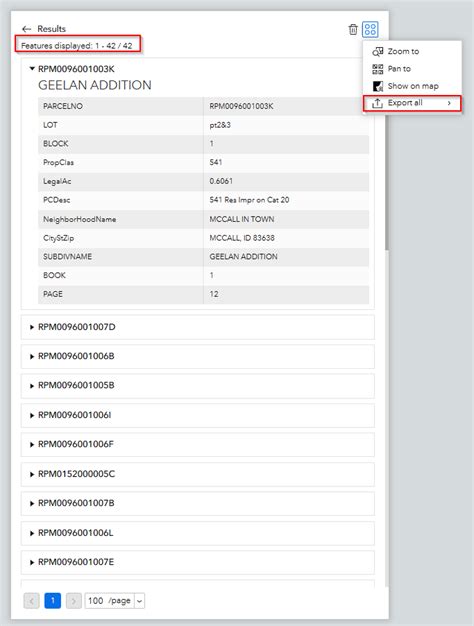How To Configure The Query Widget With A Spatial Buffer In Experience
