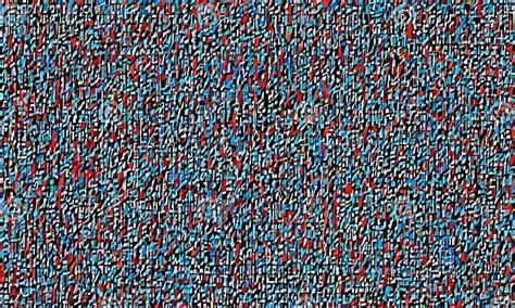 Close Up View Textured Surface With Pattern Small Red And Blue Dots Creating Sense Depth And