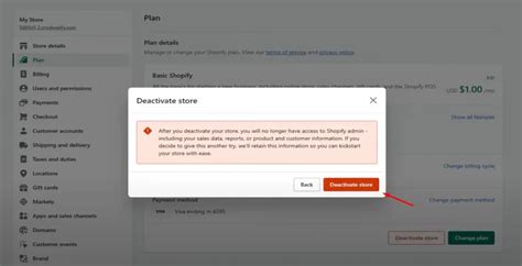 How To Cancel Shopify Subscription Close Shopify Store In Steps