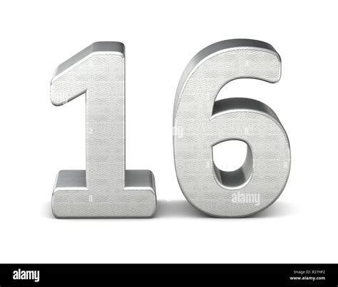 Number 16 Cut Out Stock Images And Pictures Alamy