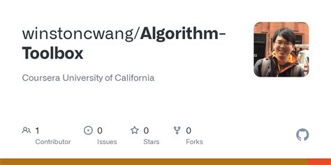 Github Winstoncwang Algorithm Toolbox Coursera University Of California