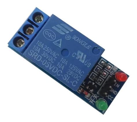 10x Modulo Rele 1 Canal 5v Automação Arduino Pic Raspberry