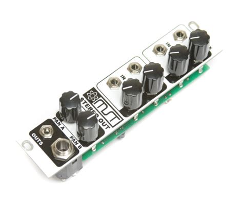MST Stereo Output Mixer Assembly Instructions Synthrotek