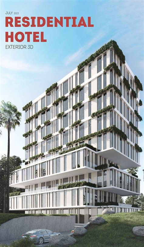 3d Visualization Exterior Modeling And Rendering Behance