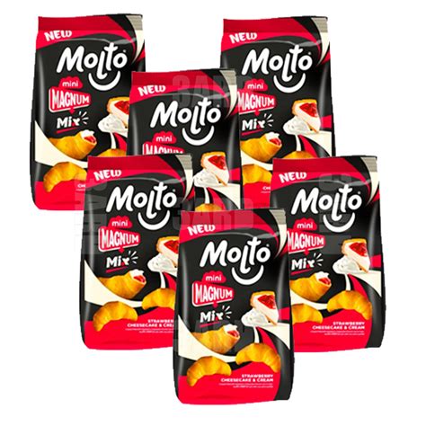 Molto Mini Magnum Mix Strawberry And Cream Pack Of 6 3ard