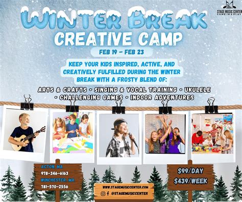 Winter Break Creative Camp Winchester Ma Patch