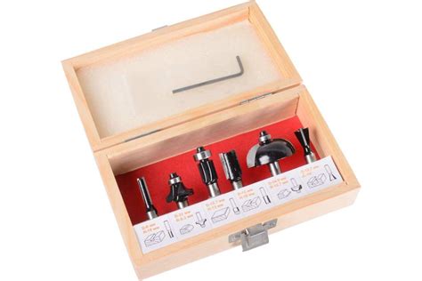 Набор фрез по дереву 6 шт хвостовик 8 мм кейс Вихрь 73 10 6 20 выгодная цена отзывы