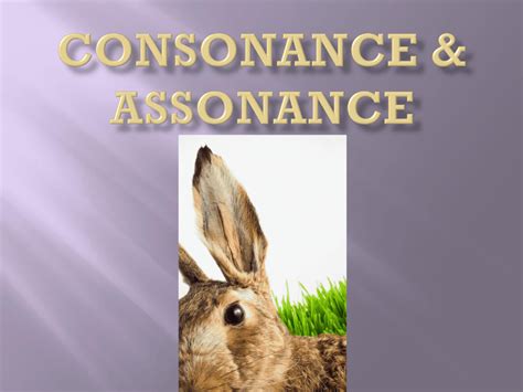 Consonance And Assonance Ppt
