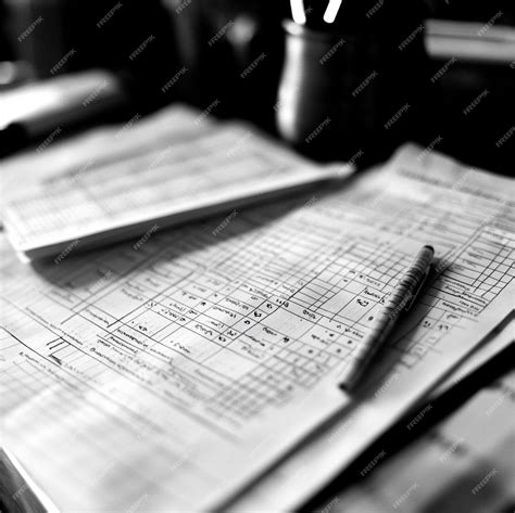 A Closeup Of A Teachers Grading System Including Rubrics And Feedback Forms Premium Ai