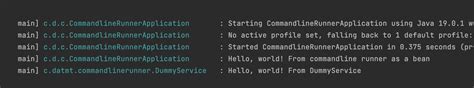 Spring Boot Commandline Runner Tutorial Datmt