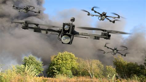 New Military Tech Controls Drone Swarms Land Robots Like A Video Game