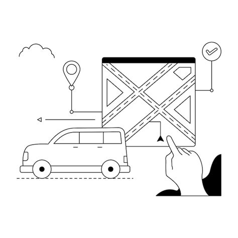 Premium Vector Data Analysis Character Based Line Illustration
